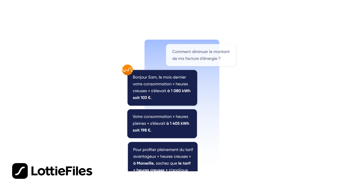 Free Chat bot Animation by Arthur Lmbrt | LottieFiles