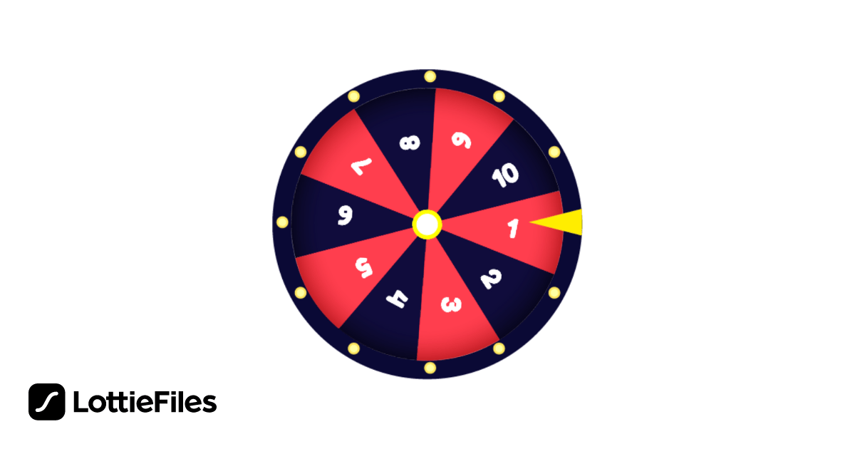 Free Casino wheel Animation. Animation by SM Rony | LottieFiles