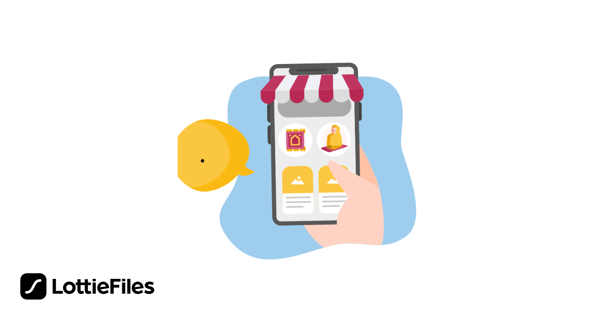 Free App shopping Animation by Yos Sai | LottieFiles