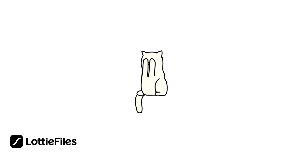 Free cat icon Animation by Valentina Kharkova | LottieFiles