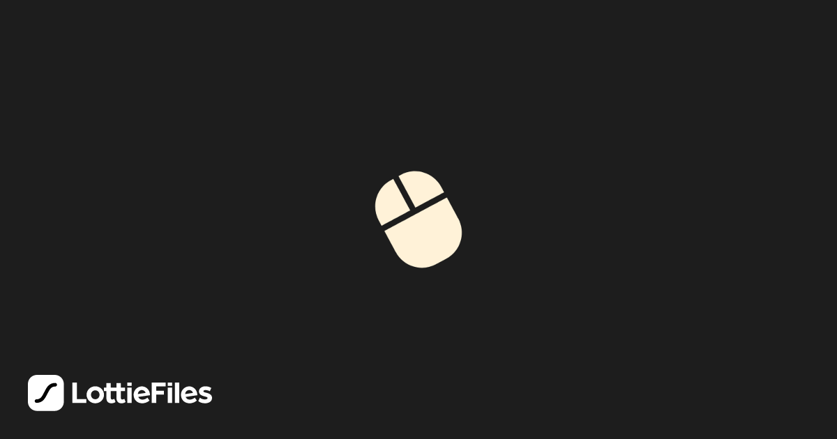 Free Mouse Click Animation Animation by Dogukan CIRPAN | LottieFiles