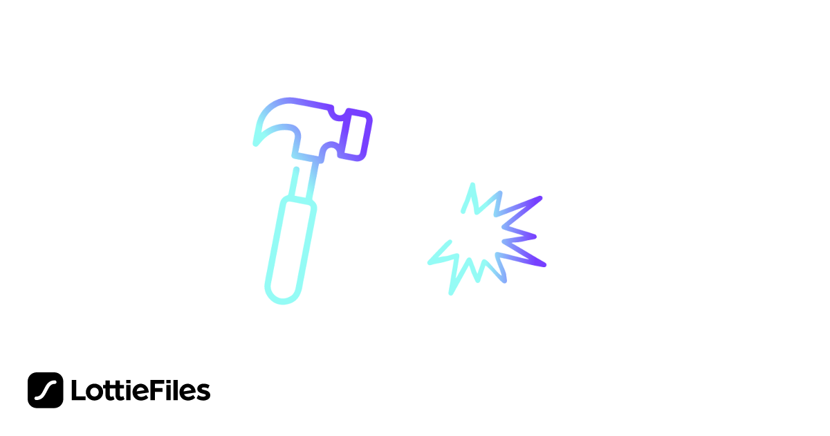 Free hammer Animation by BRICKS | LottieFiles