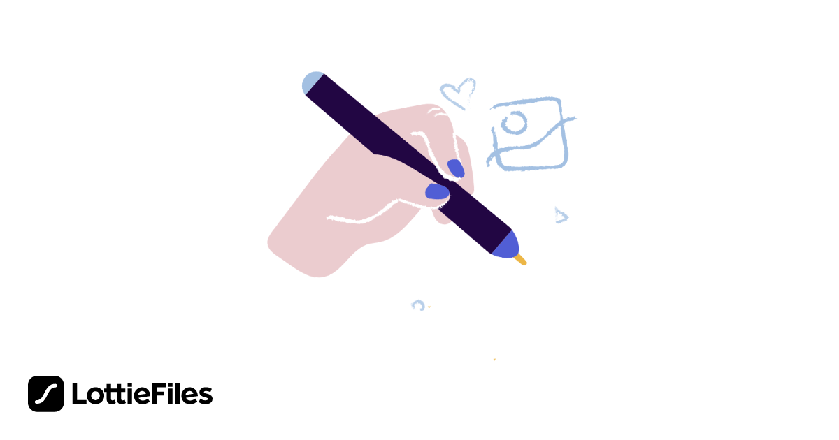 Free Design scribble drawing Animation by RBR Digital | LottieFiles