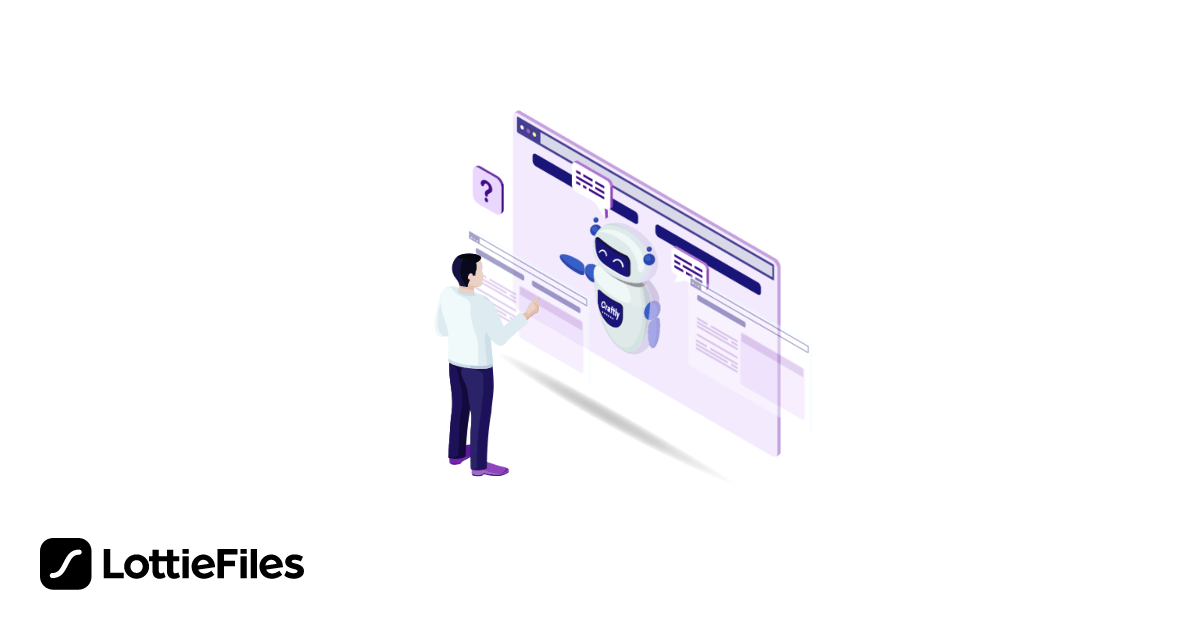 Free Robotic Interaction Lottie Animation Animation by Meer Azzum ...