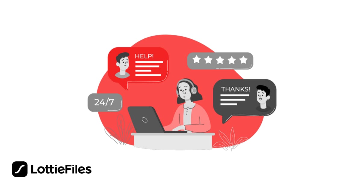 Free contact Animation by Stefan | LottieFiles