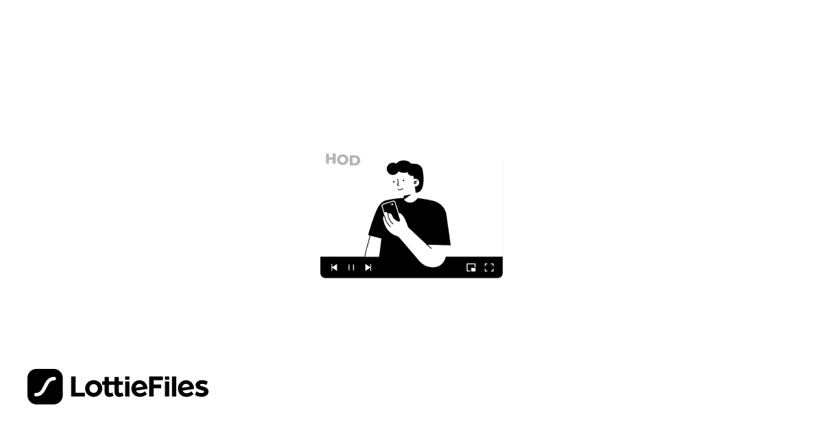 Free HOD - Character 2 Animation by Andrea Fossati | LottieFiles