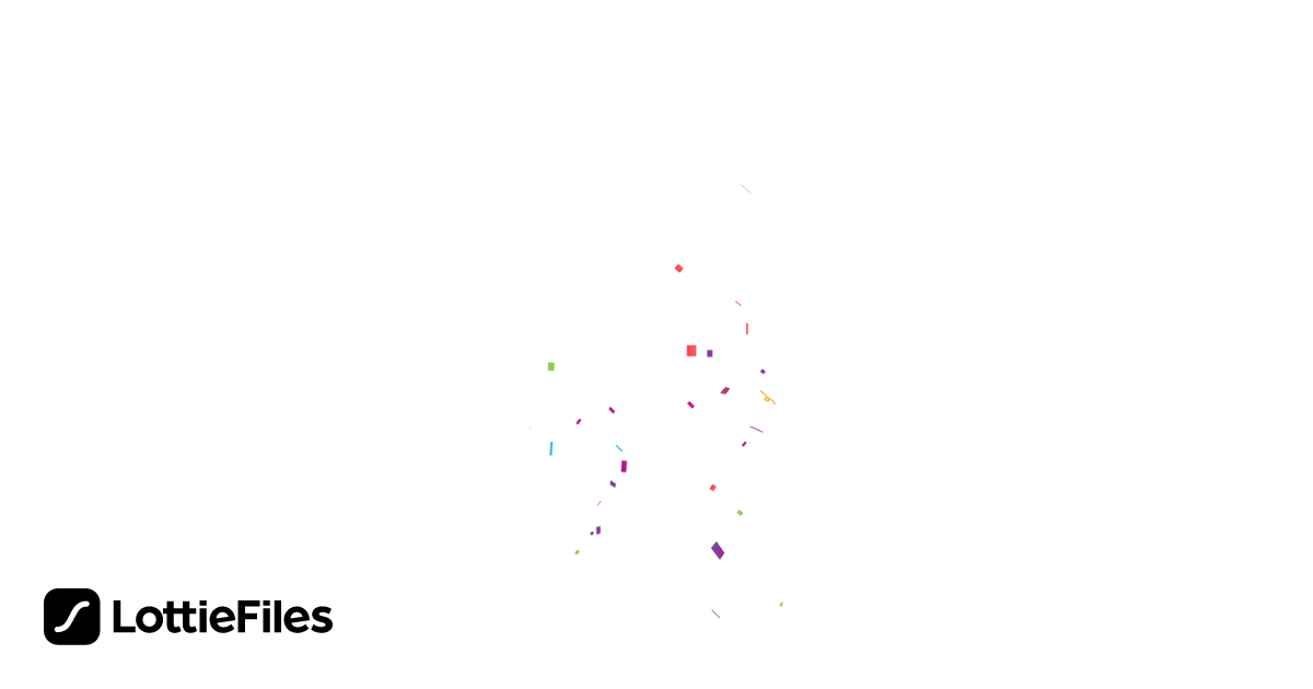 Free Confetti Animation by Kevin To | LottieFiles