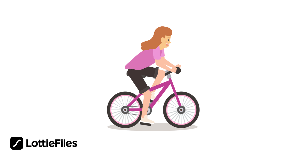 Free Cycling Animation by Bilal Naseer | LottieFiles