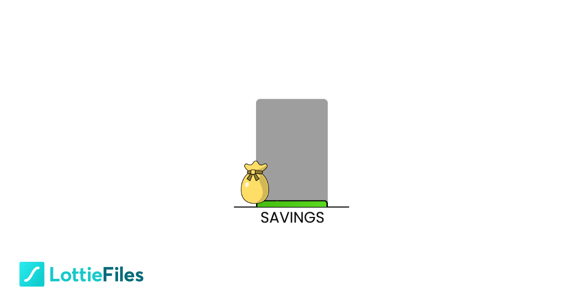 Savings Blue by guillermo garcia - LottieFiles