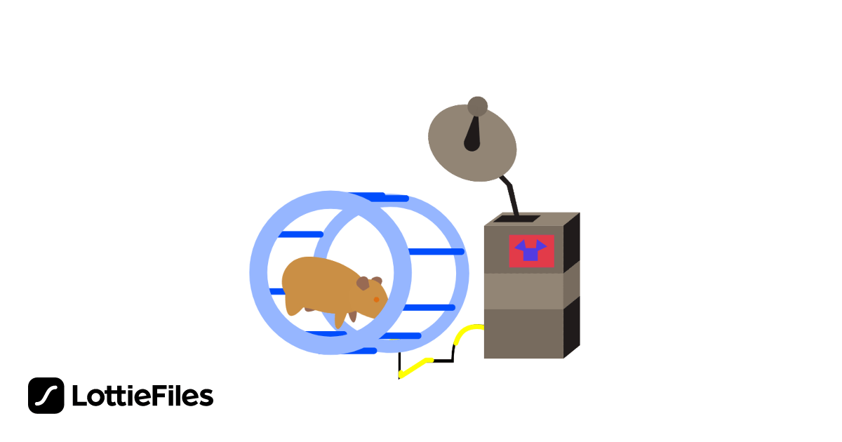 Free Hamster loading a server Animation by Ignacio Alcaino Rodriguez ...