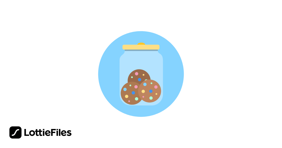 Free functional cookies Animation by Felicity de Hart | LottieFiles