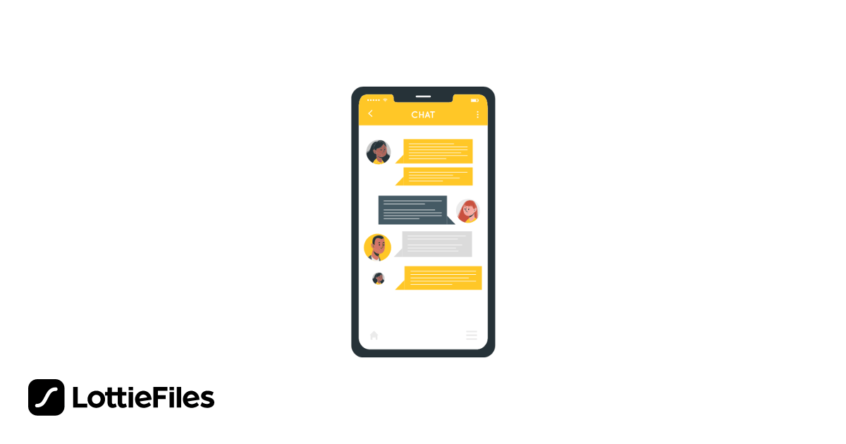 Free Phone_chat Animation by Alexander Rozhkov Rozhkov | LottieFiles
