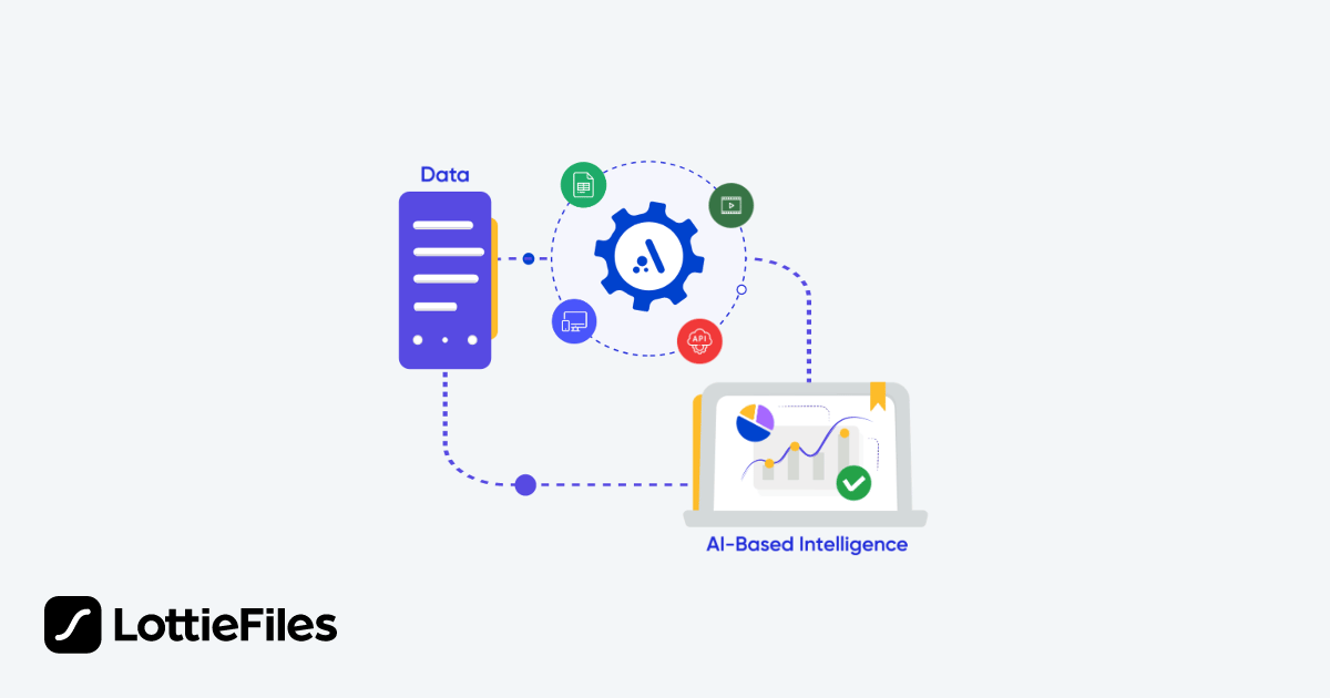 Free AI intelligence Animation by Thierry Deruyttere | LottieFiles