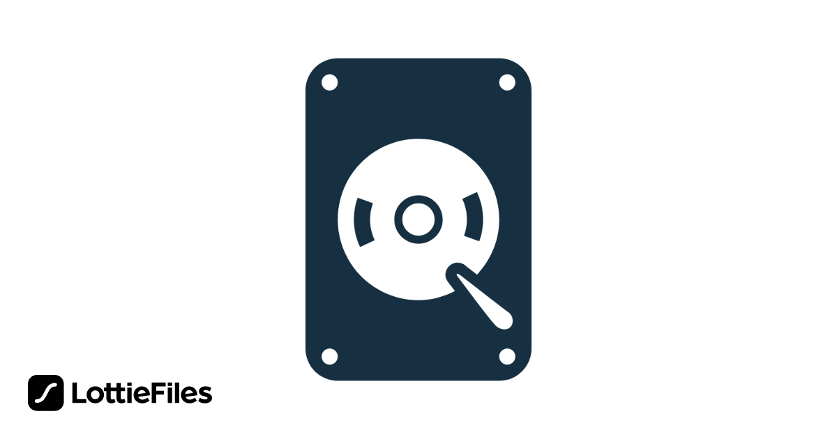 Free HDD Animation Animation by Hieu Tran | LottieFiles