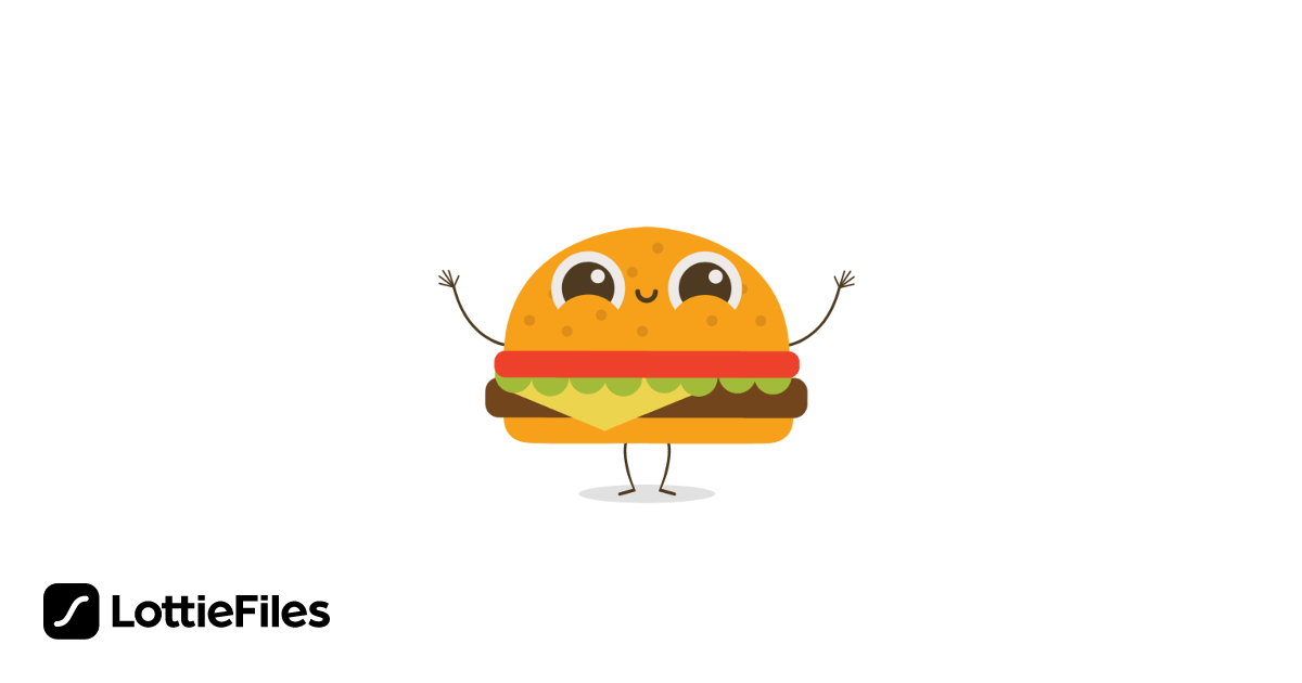 Free Dancing Burger Animation by Liam ODonnell | LottieFiles