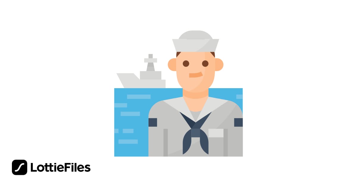 Free Animation For Sailor Animation by Aexr Graphics | LottieFiles