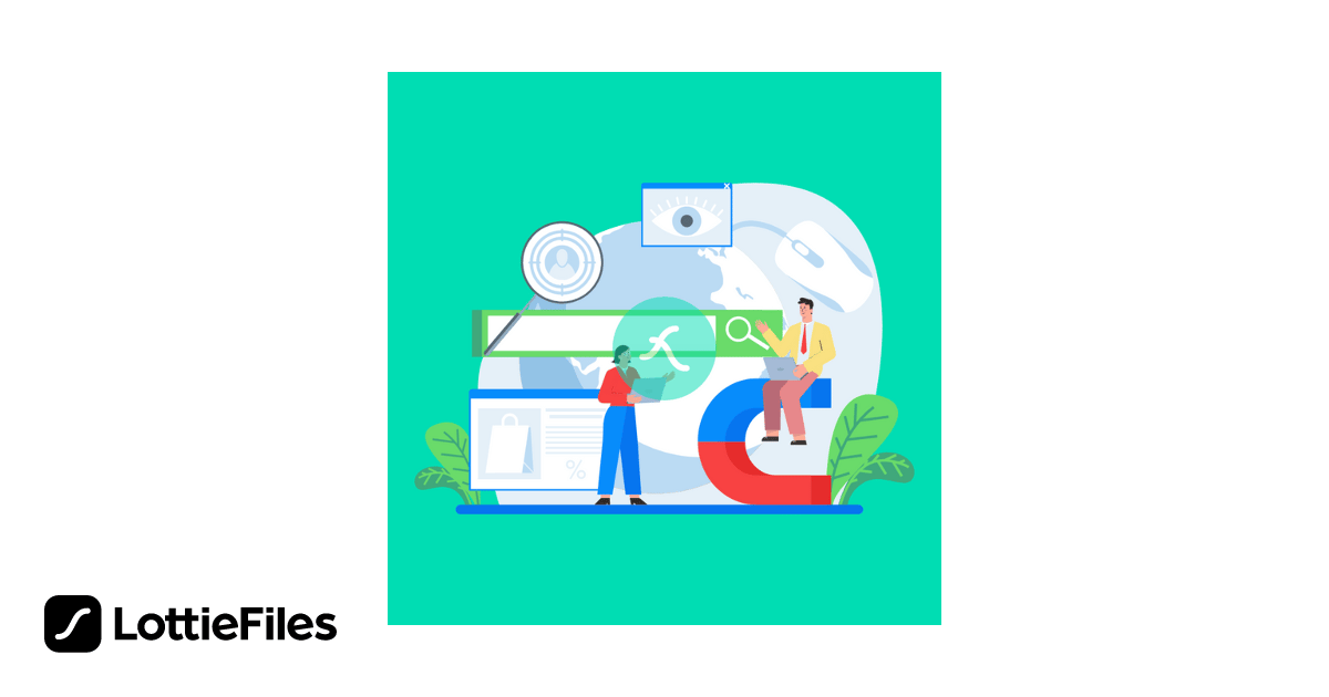 Free Working worldwide Lottie JSON animation Animation by Tinymotion ...