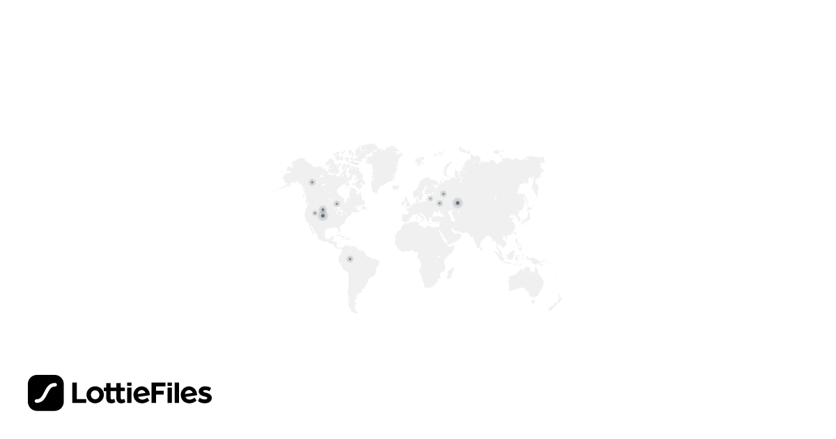 Free map world Animation by Harshit Kashyap | LottieFiles