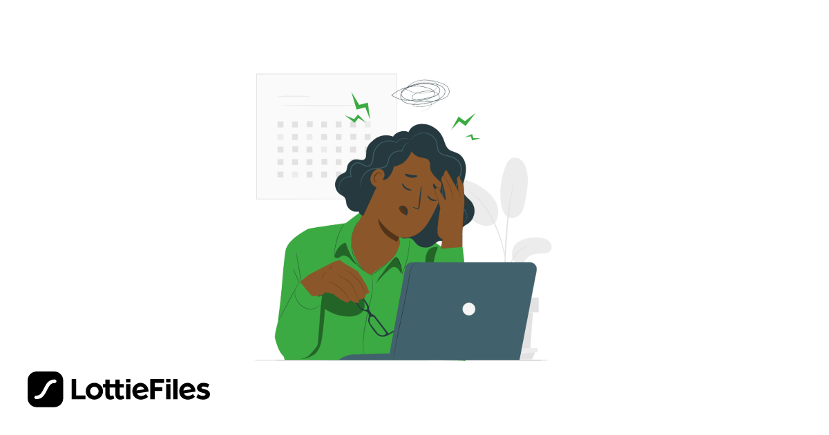 Free Worried Animation by Umar Ghaffar | LottieFiles