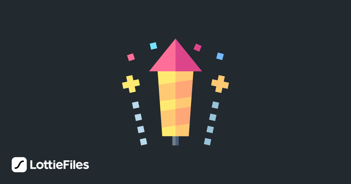 Free Rocket fireworks Animation by Itay Alon | LottieFiles