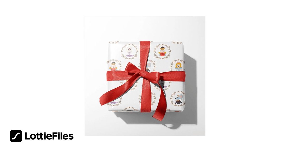 Free wrapping paper box Animation by Jianguo Yu | LottieFiles