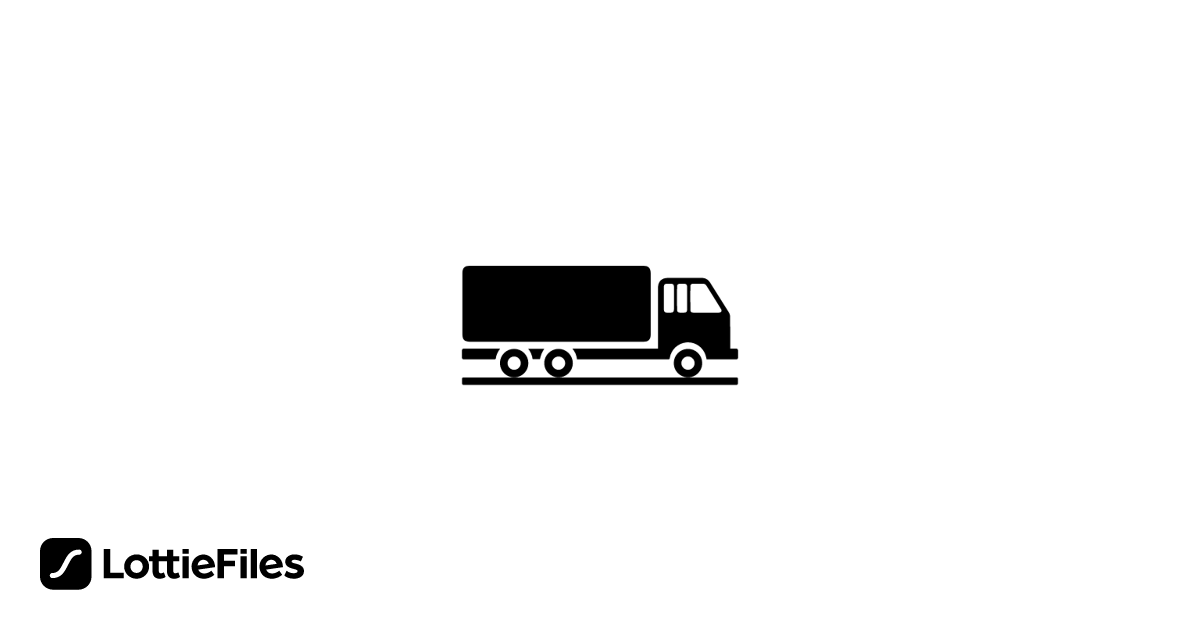 Free Truck Icon Animation Animation by Nasim Mojumder | LottieFiles