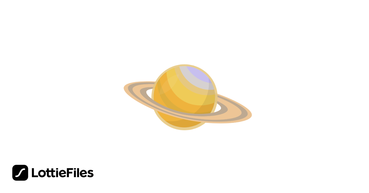Free Saturn Animation by Danielius Ratkevičius | LottieFiles