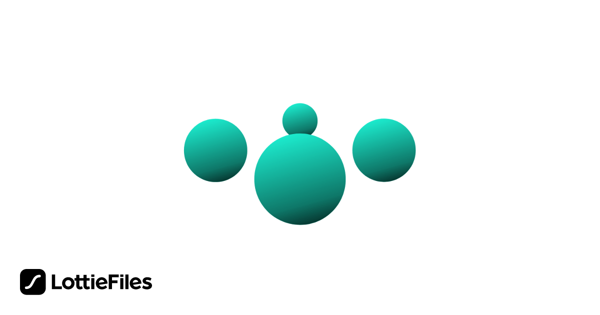 Free Loading - 3D spheres loader Animation by Nenad Aleksić | LottieFiles