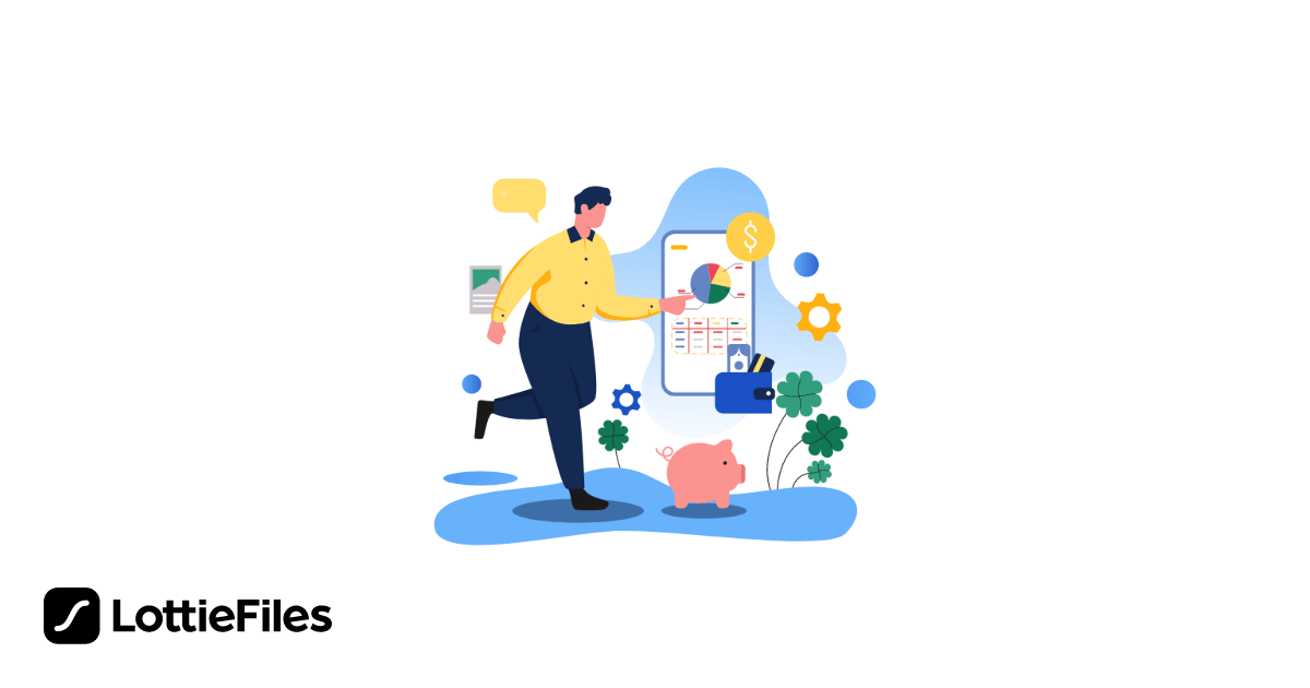 Free Build A Financial Plan Animation by Baked Motion | LottieFiles