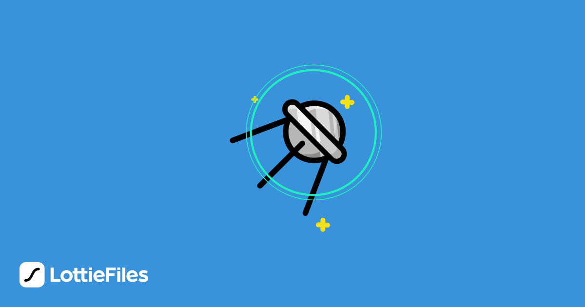 Free Sputnik Mission Launch Animation by Emas Didik Prasetyo | LottieFiles