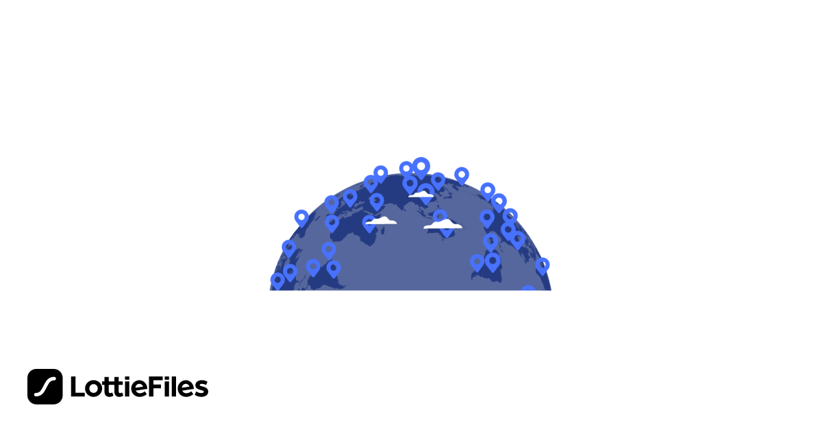 Free global Animation by Tan Tran | LottieFiles