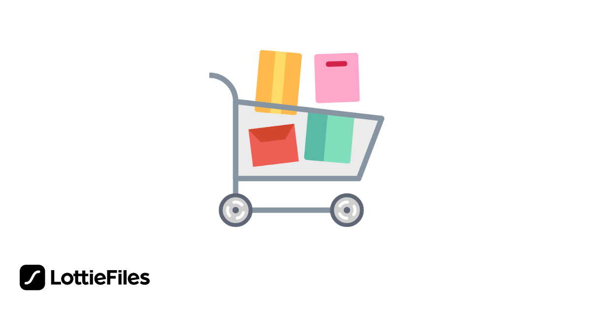 Free New Shopping Cart Animation by Lauren | LottieFiles