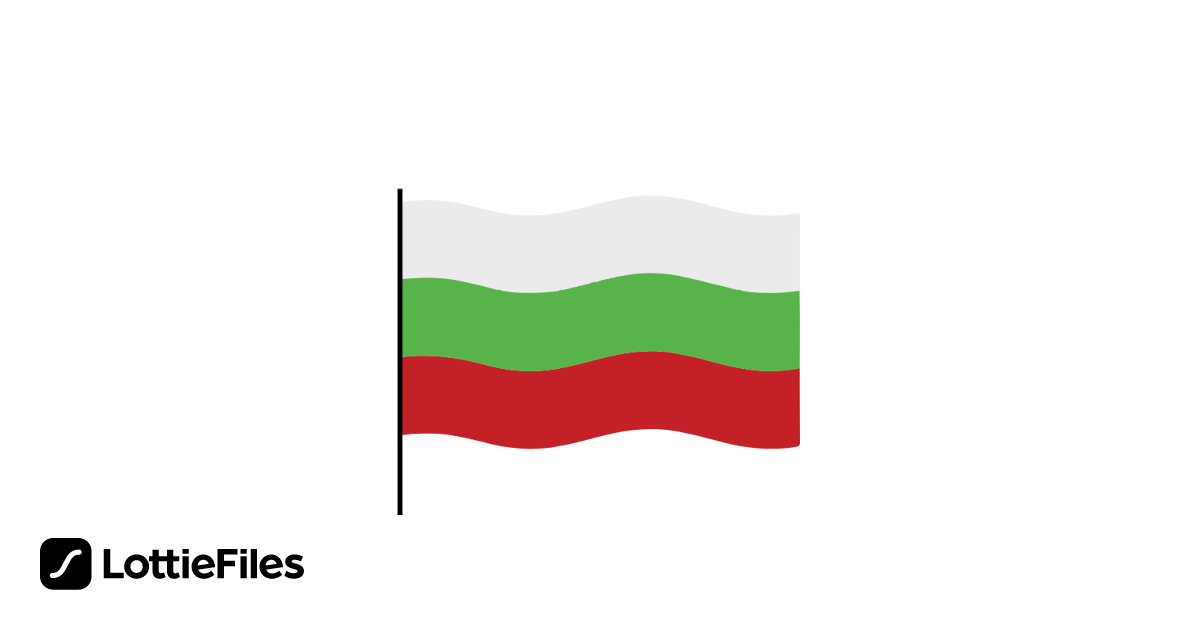 Bulgaria flag Lottie JSON animation by LottieJSON - LottieFiles