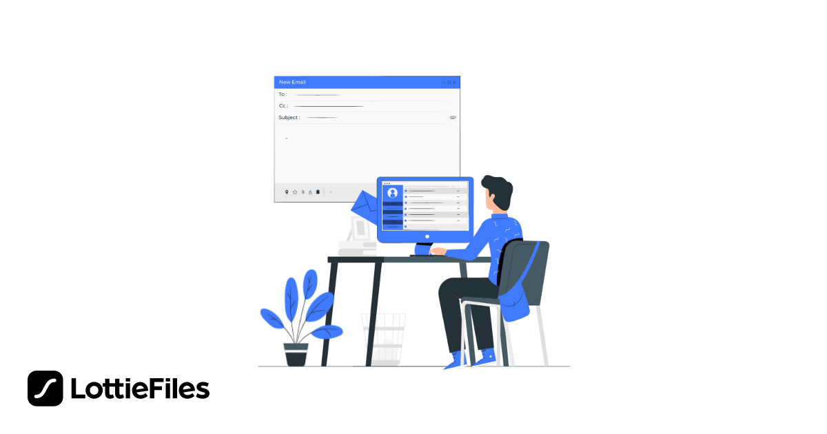 Free email concept Animation by Rehman_javed | LottieFiles