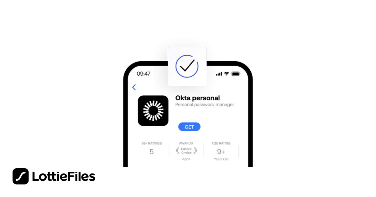 Free Okta Personal Mock Without Gradient Background Animation by ...