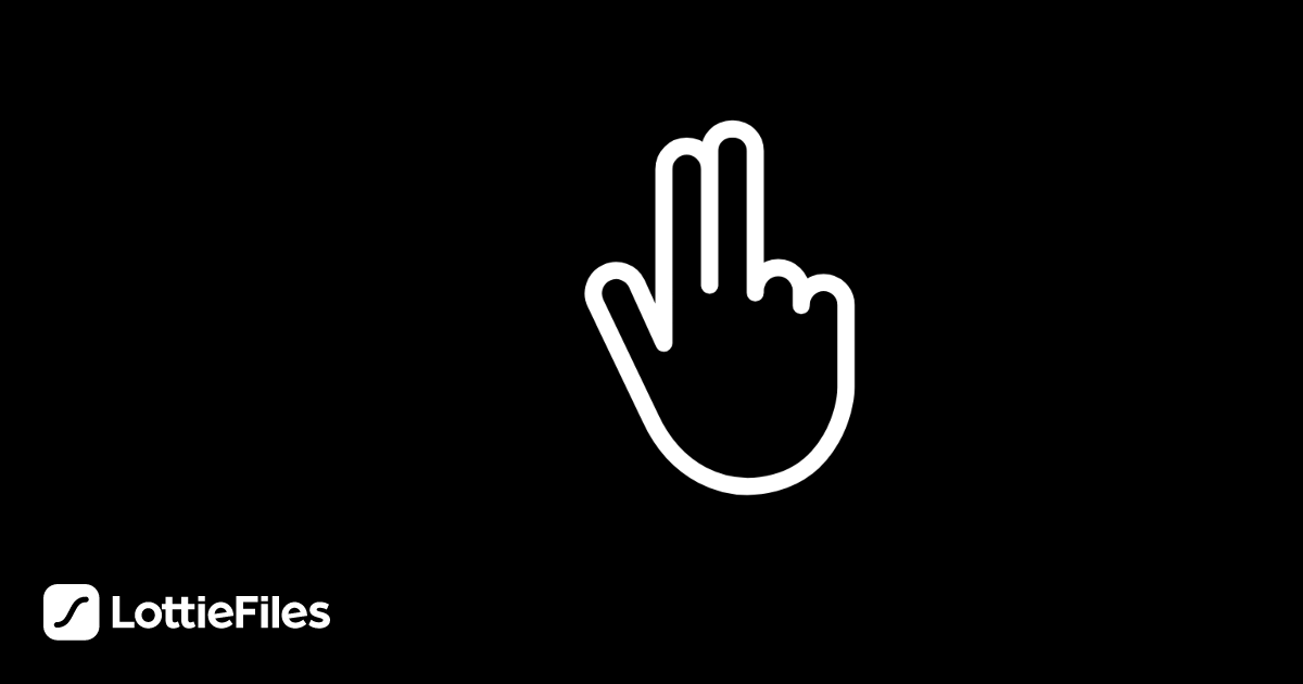 Free Hand Pan Gesture Animation by Vinzenz Aubry | LottieFiles