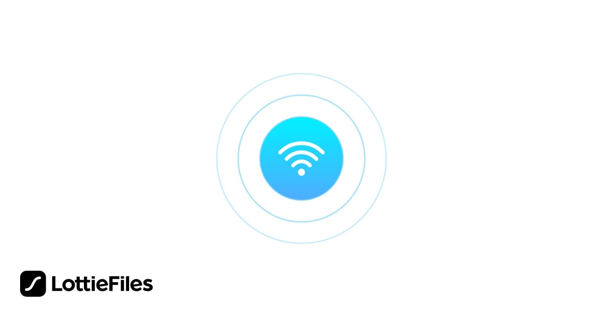 Free WiFi Connecting Animation by Bhargav Savaliya | LottieFiles