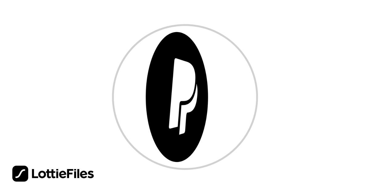 Free Paypal 3D icon rotation Lottie JSON animation Animation by ...