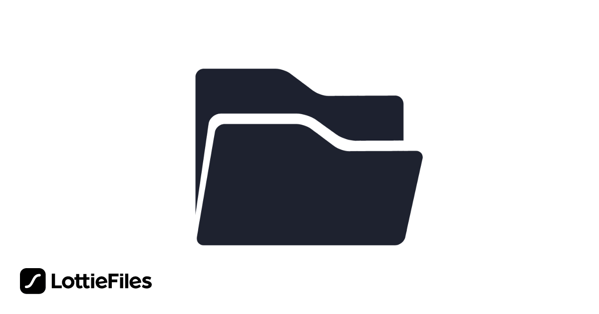 Free Open Folder Minimal Animation by Ben Lau | LottieFiles