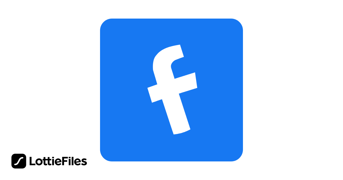 Free Facebook Icon Animation by Peter | LottieFiles