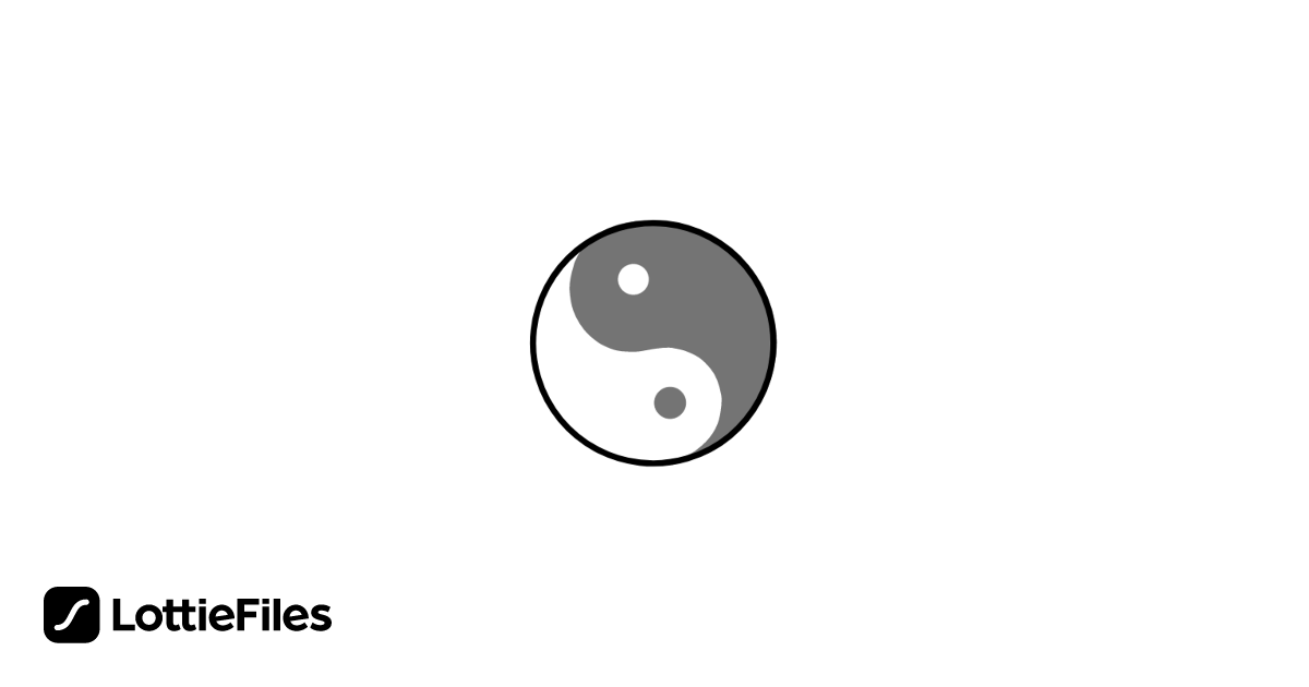 Free Yin Yang Animation by Howan Sarkisian | LottieFiles