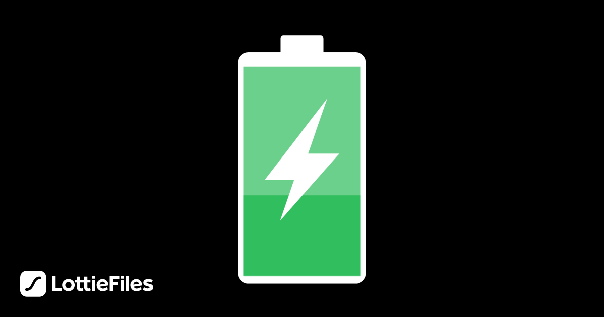 Free Charging battery Animation by hoanhbc | LottieFiles