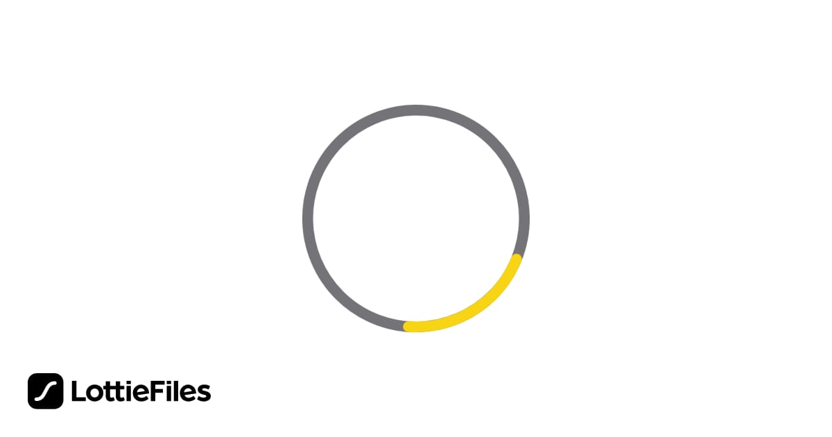 Free Simple loading spinner Animation by Joy Ng | LottieFiles