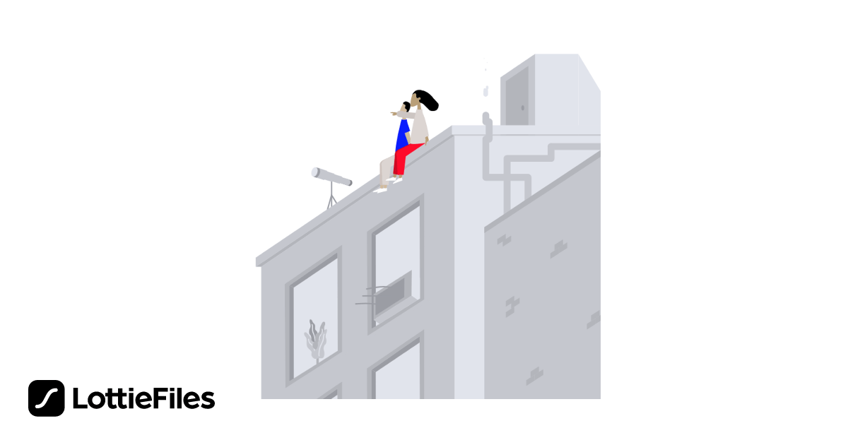 Free Rooftop Animation by Alex Carey | LottieFiles
