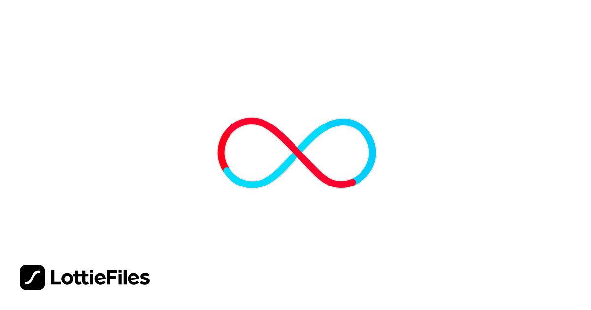 Free Infinity Logo Animation by Chondon Backla | LottieFiles