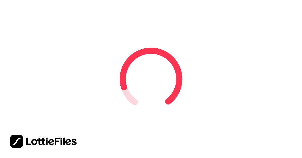 Free Red Loader Animation by Alok Dubey | LottieFiles