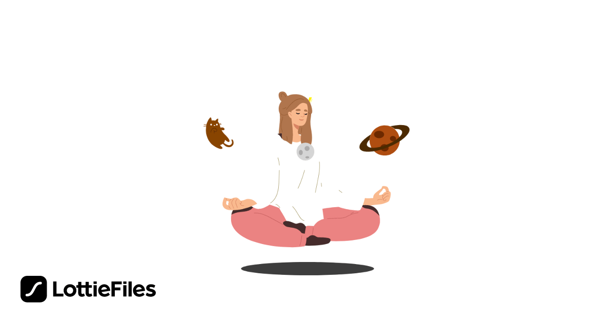 Free Meditation Animation by Artem | LottieFiles
