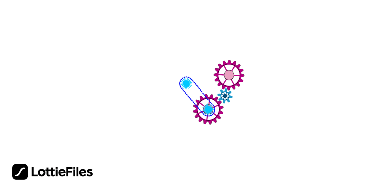 Free Chain and Gears Animation by Ilya G. | LottieFiles