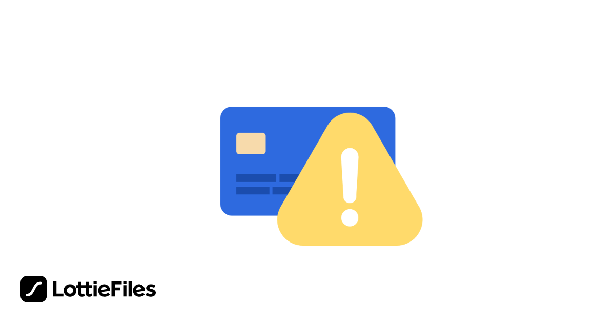 Free card rejected Animation by Silviu Lucian | LottieFiles