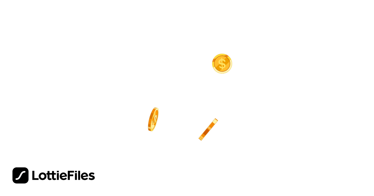 Free Falling coins Animation by buryastorm | LottieFiles